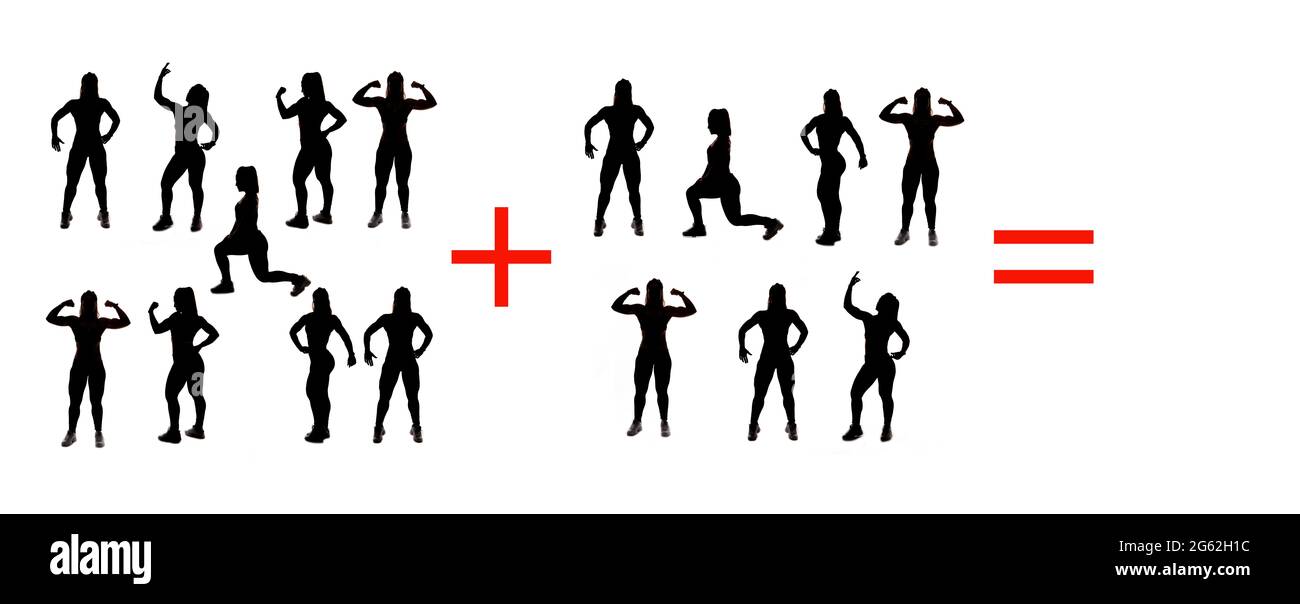 Simple mathematical computation with objects and people; arithmetic ...