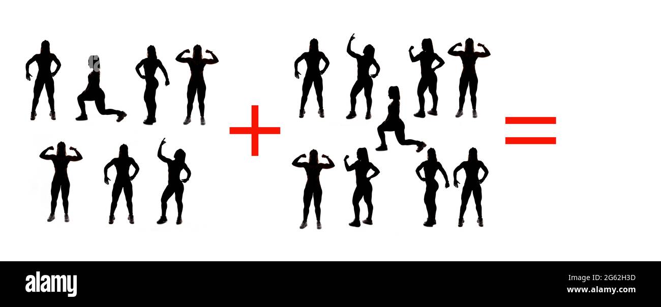 Simple mathematical computation with objects and people; arithmetic ...