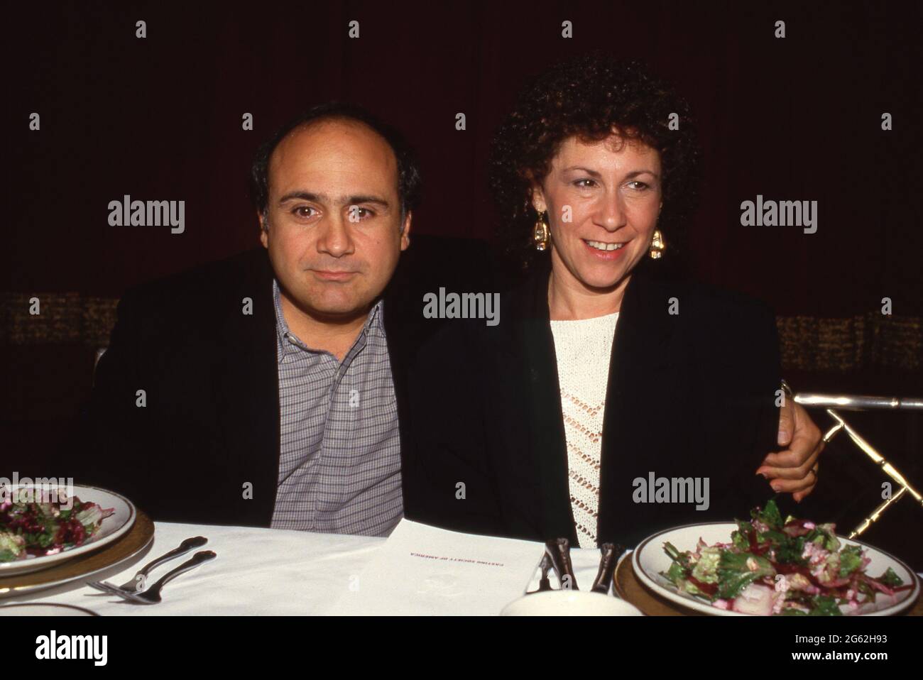Rhea Perlman and Danny DeVito Circa 1980's Credit: Ralph Dominguez ...