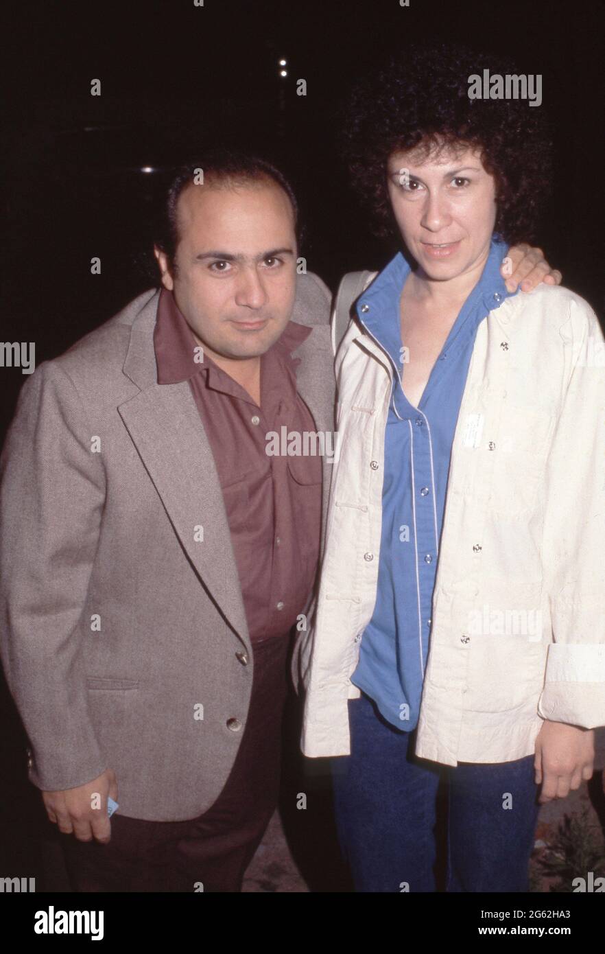 Rhea Perlman and Danny DeVito Circa 1980's Credit: Ralph Dominguez ...