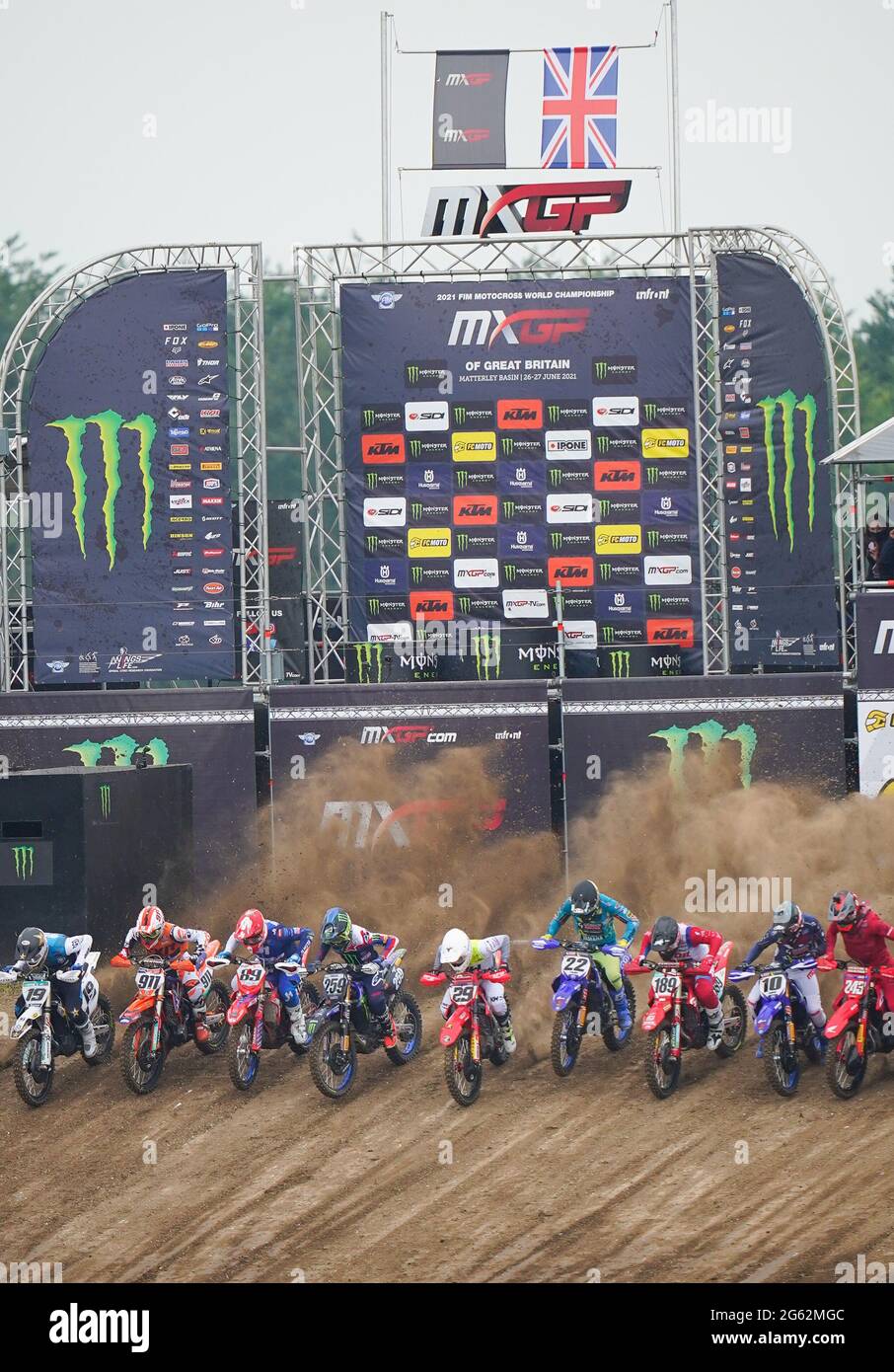 Supercross Starting Gate Wallpaper
