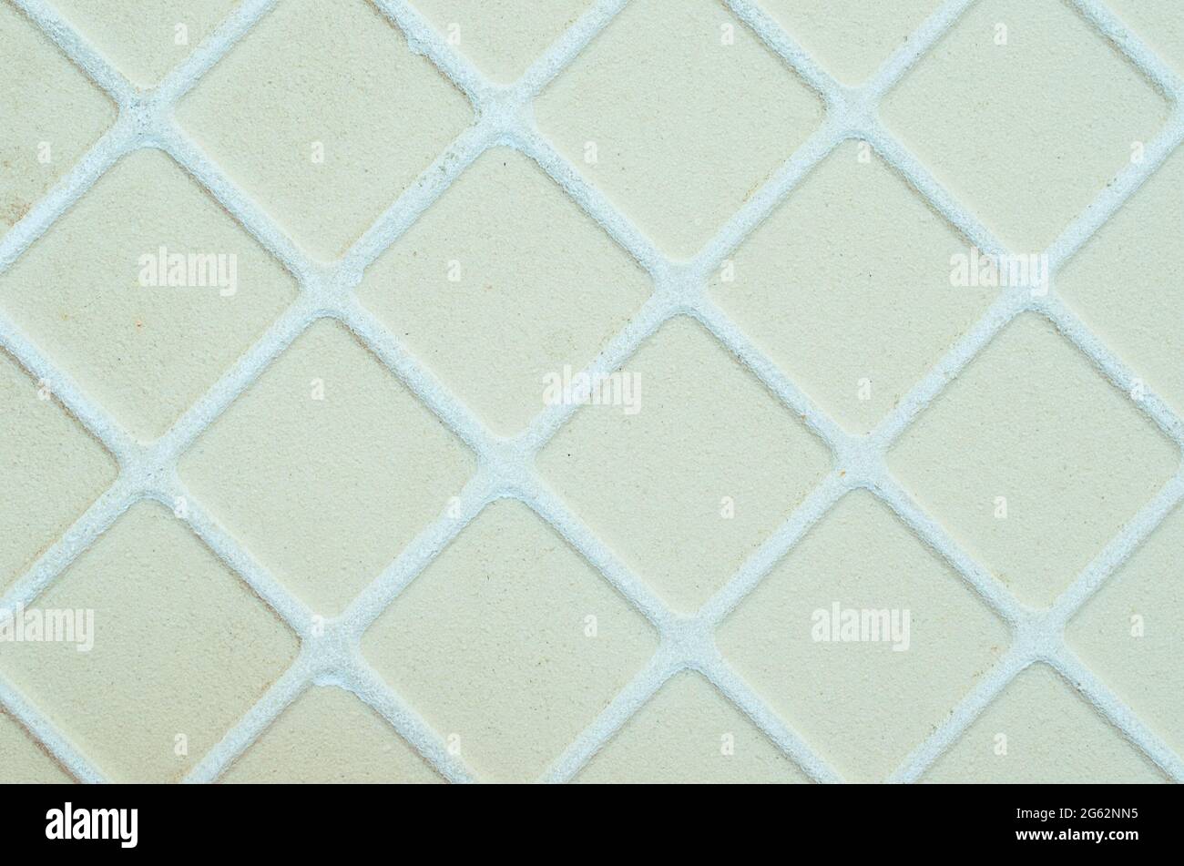 Tile floor tiles with a pattern of square cells. Horizontal format ...
