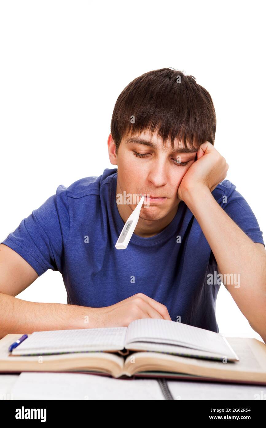 Sick student hi-res stock photography and images - Alamy