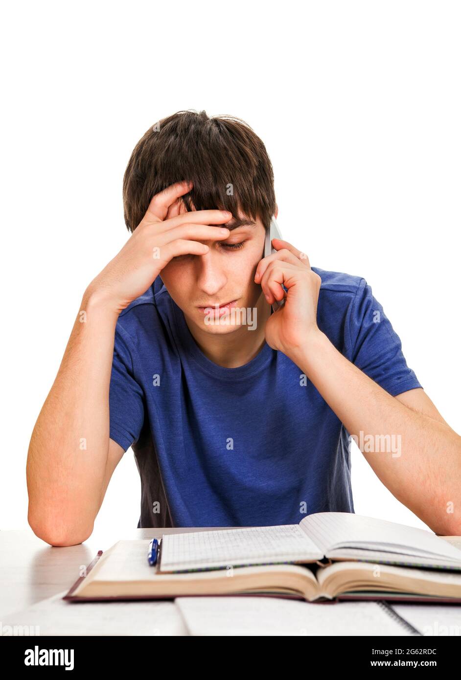Talking serious teenager student hi-res stock photography and images ...