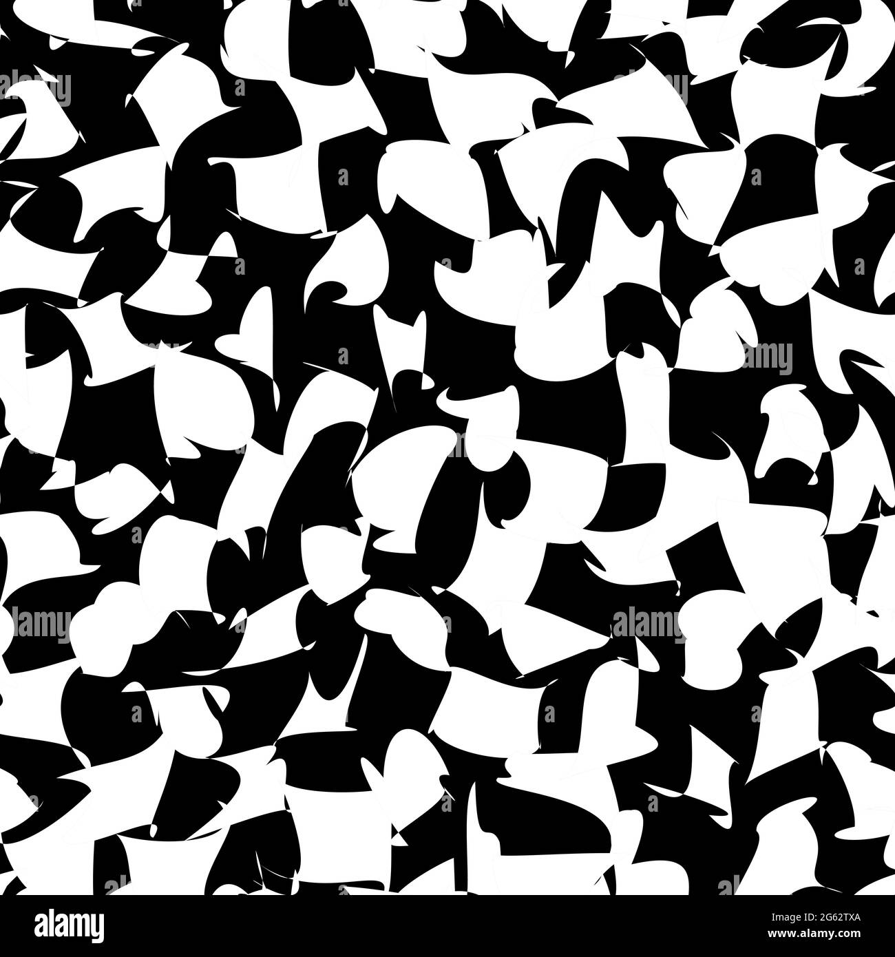 Geometric Seamlessly Repeatable Tileable Abstract Shapes Pattern