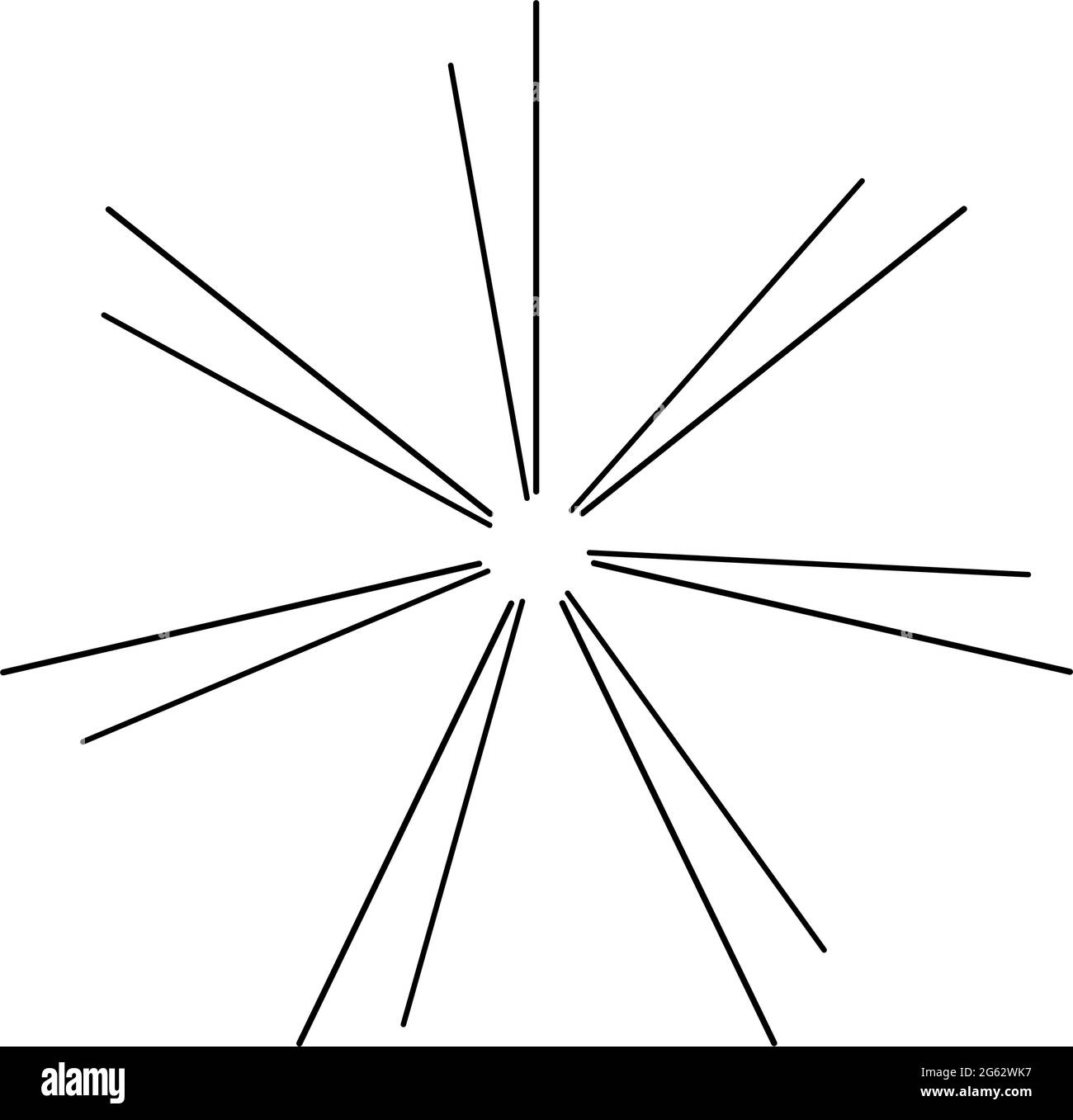 Converging Lines Clip Art