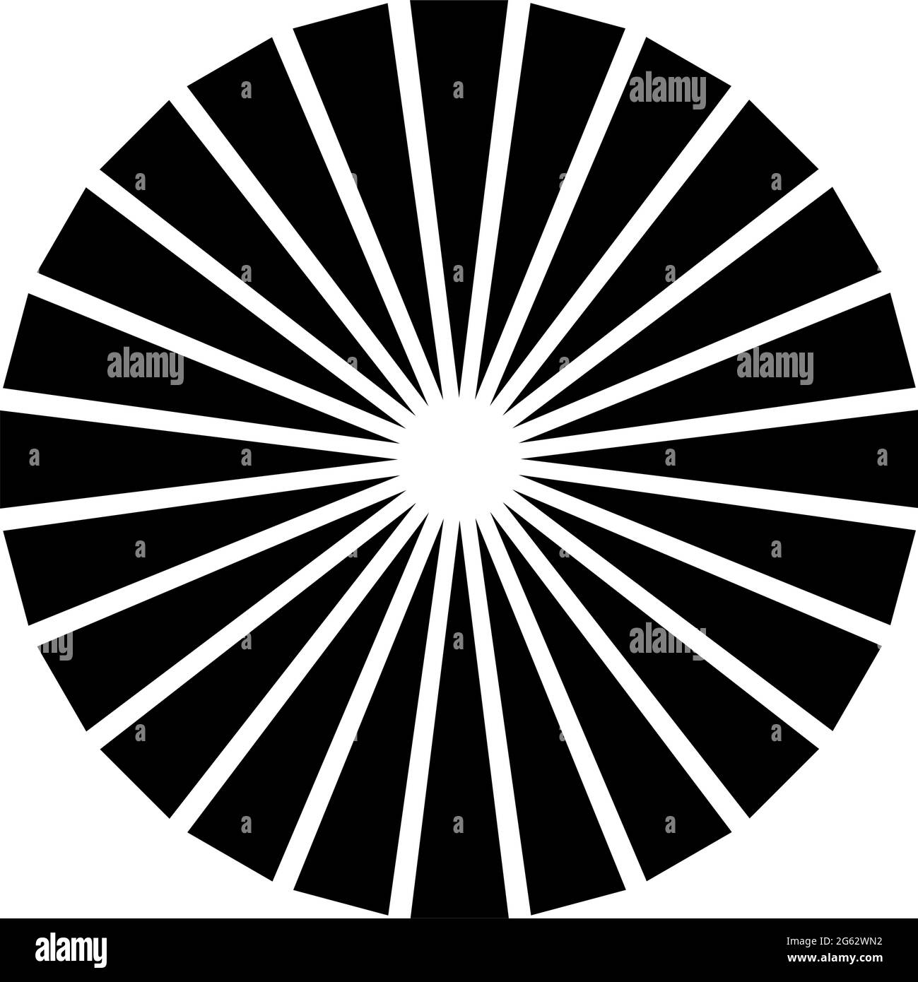 Radial, radiating burst lines. Converging lines design, illustration ...