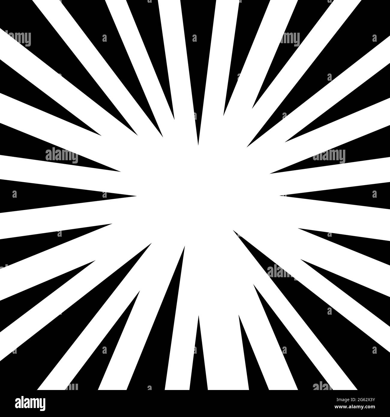 Radial, radiating burst lines. Converging lines design, illustration ...