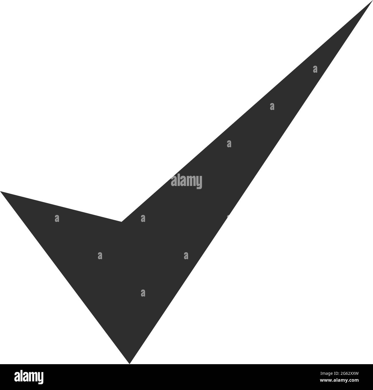 Checkmark, tick symbol, icon. Approve, admission, allow icon – stock ...