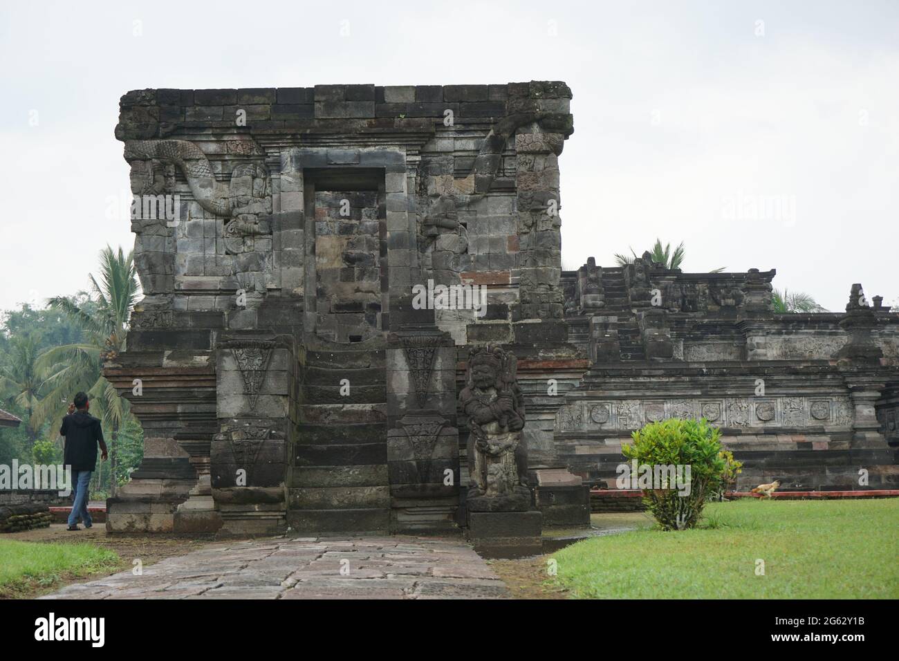 Penataran temple (panataran temple) in Blitar, East Java, Indonesia ...
