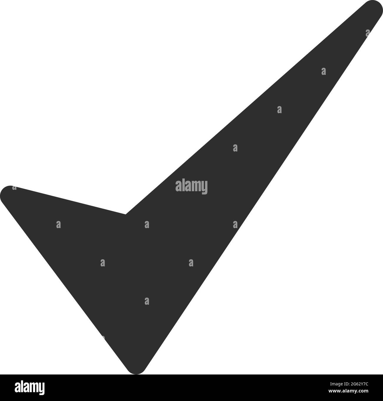 Checkmark, tick symbol, icon. Approve, admission, allow icon – stock ...