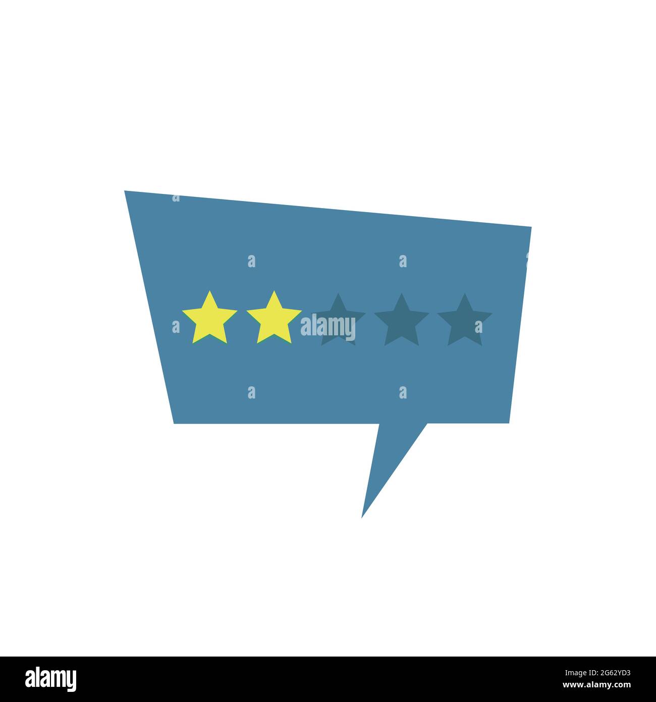 Three stars rate on the rate feedback concept. Stock vector Stock ...