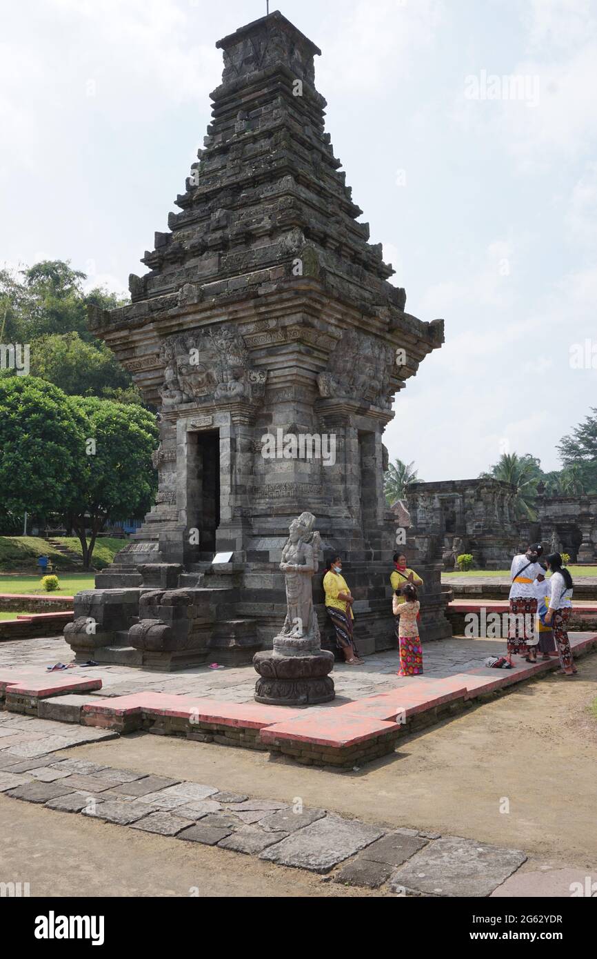 Penataran temple (panataran temple) in Blitar, East Java, Indonesia ...