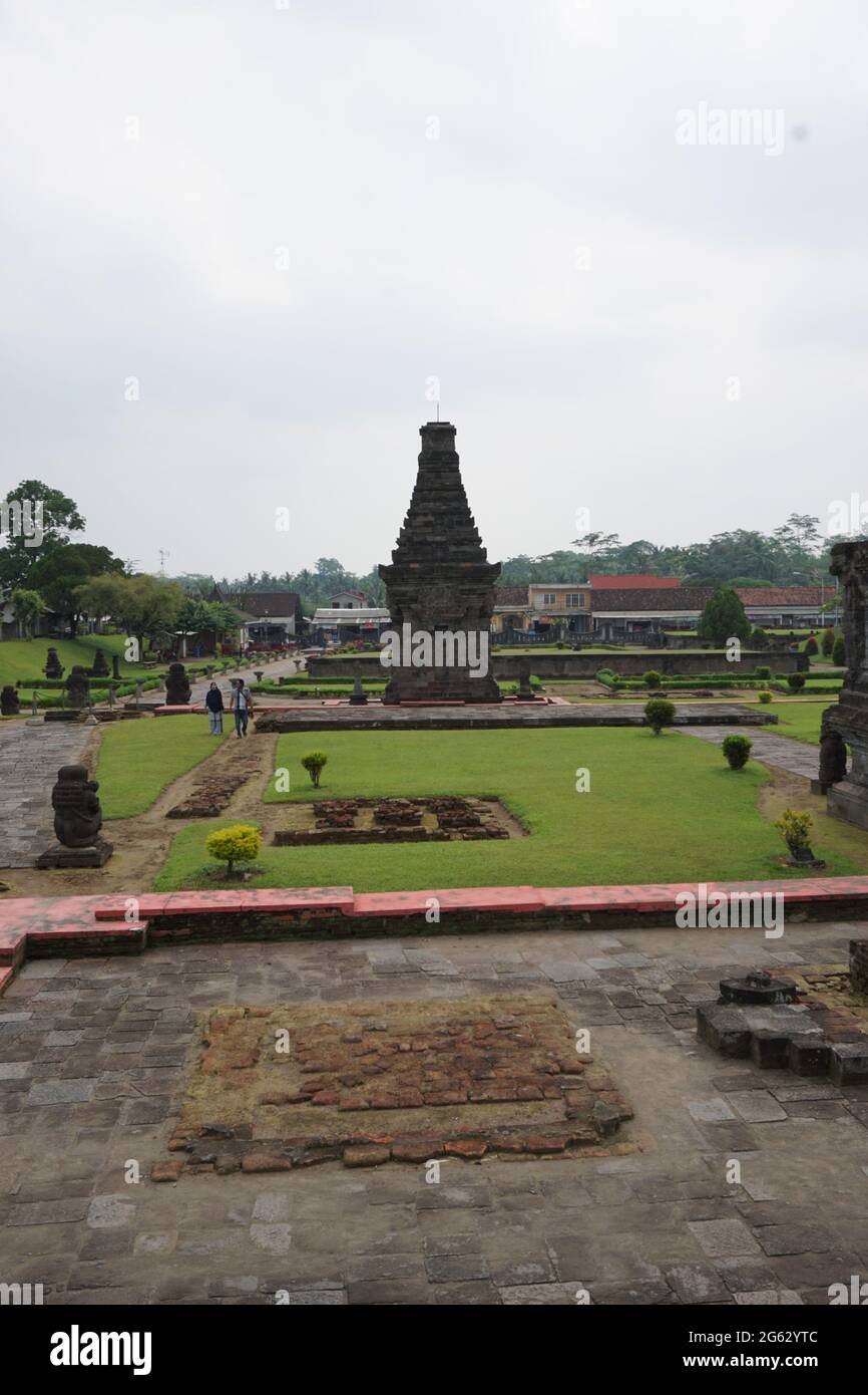 Penataran temple (panataran temple) in Blitar, East Java, Indonesia ...
