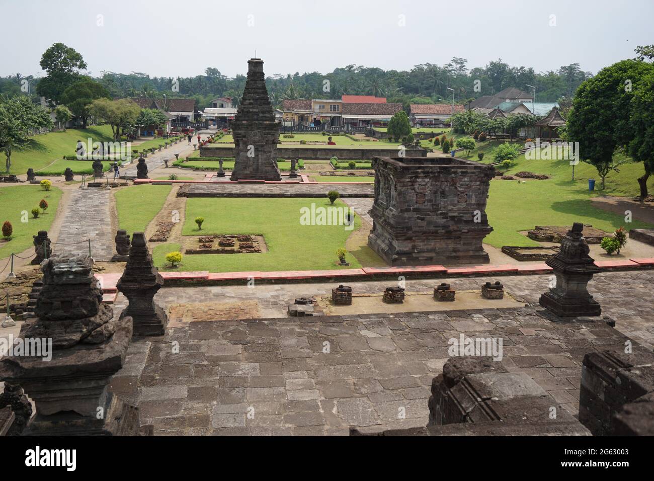 Penataran temple (panataran temple) in Blitar, East Java, Indonesia ...