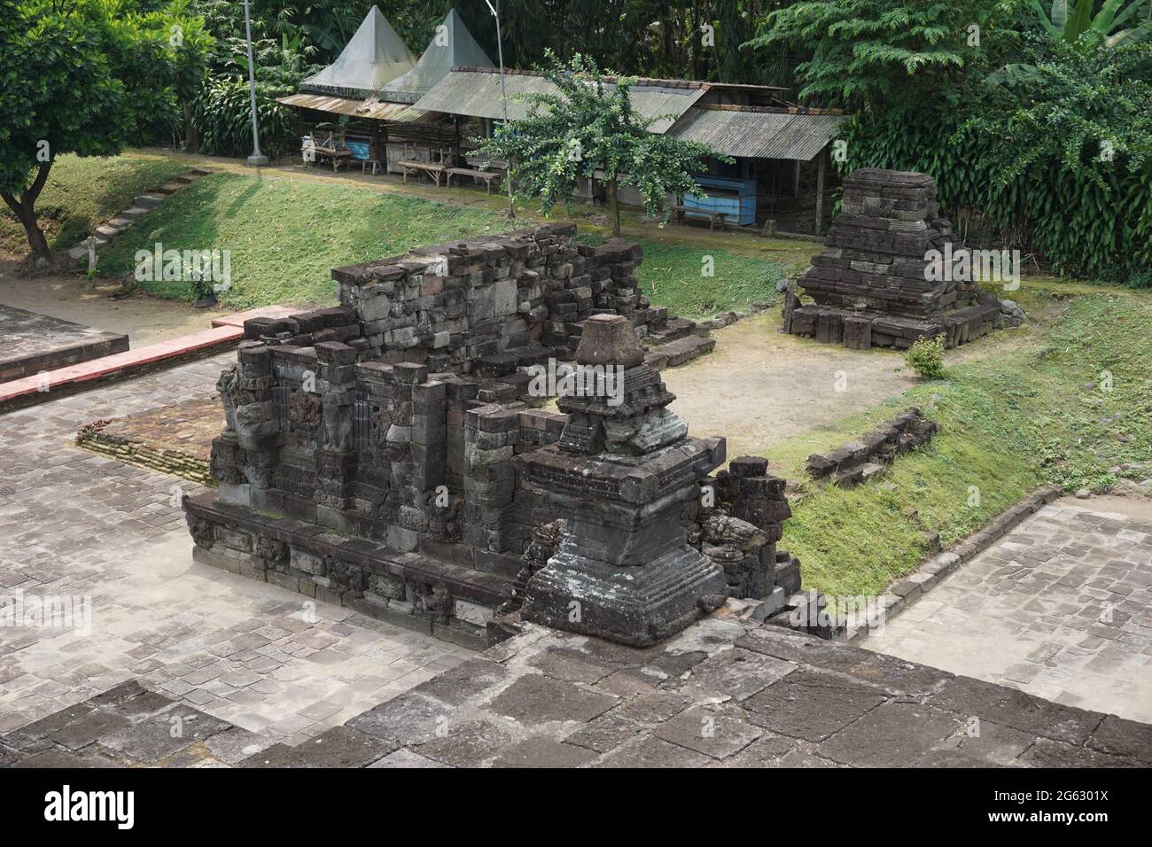 Penataran temple (panataran temple) in Blitar, East Java, Indonesia ...