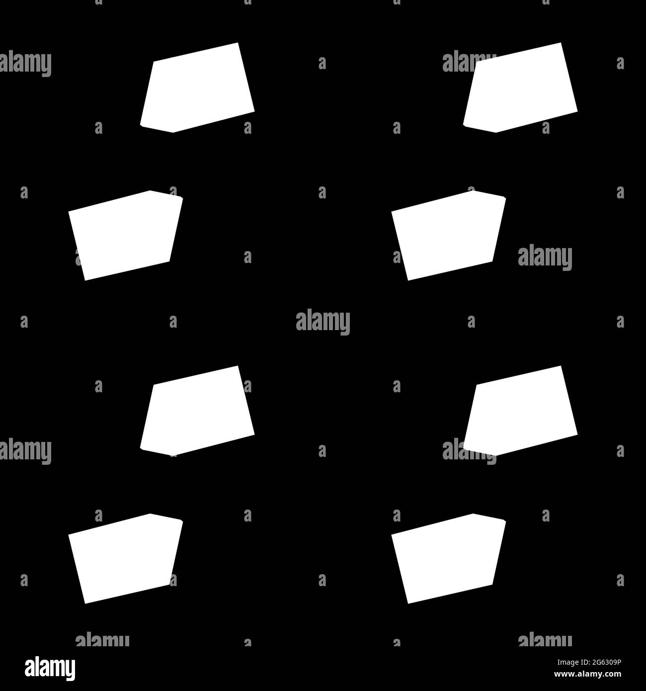 Simple Geometric Monochrome Seamlessly Repeatable Vector Pattern