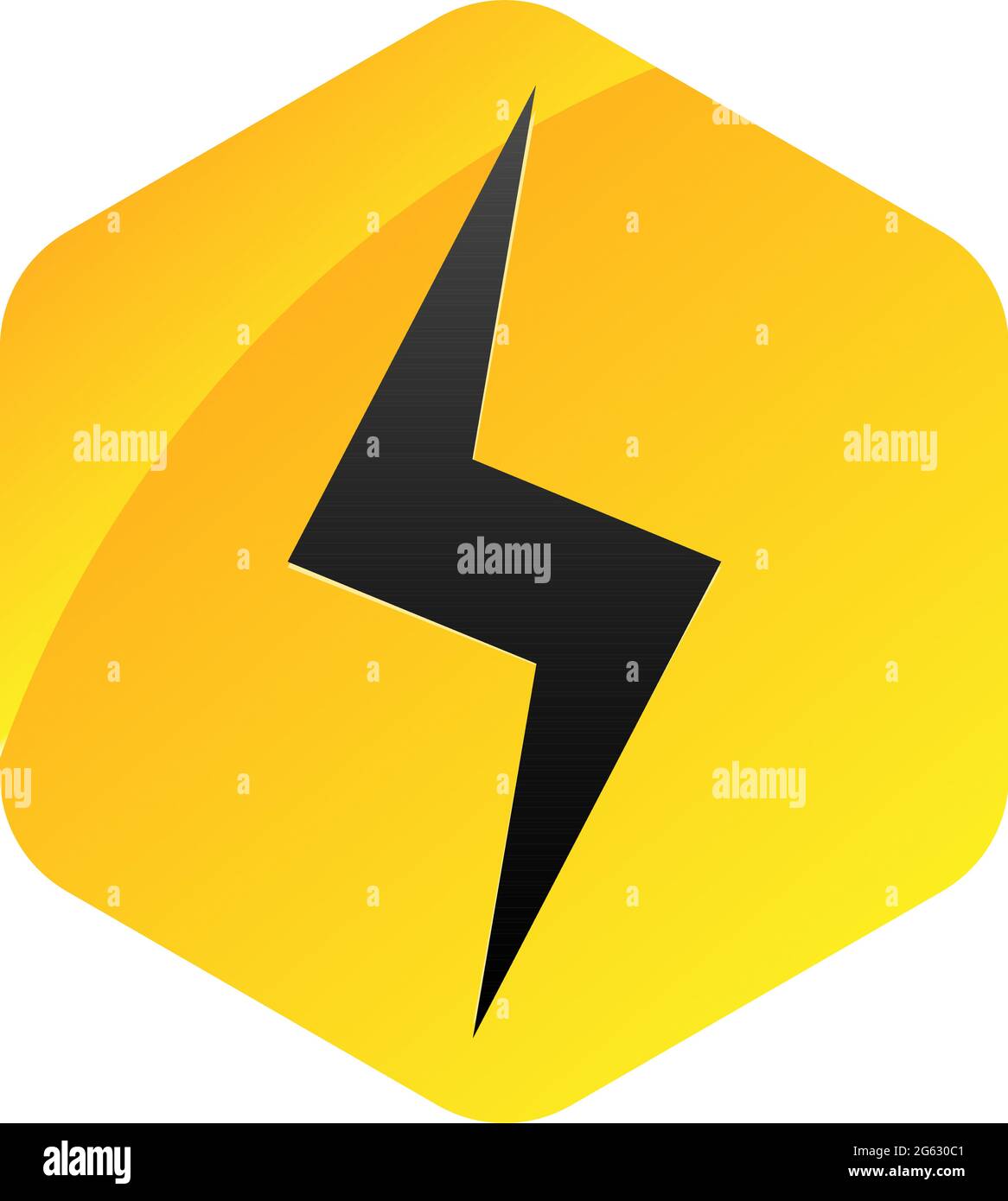 Thunderbolt, thunder, lightning sparkle, spark icon, symbol – stock ...