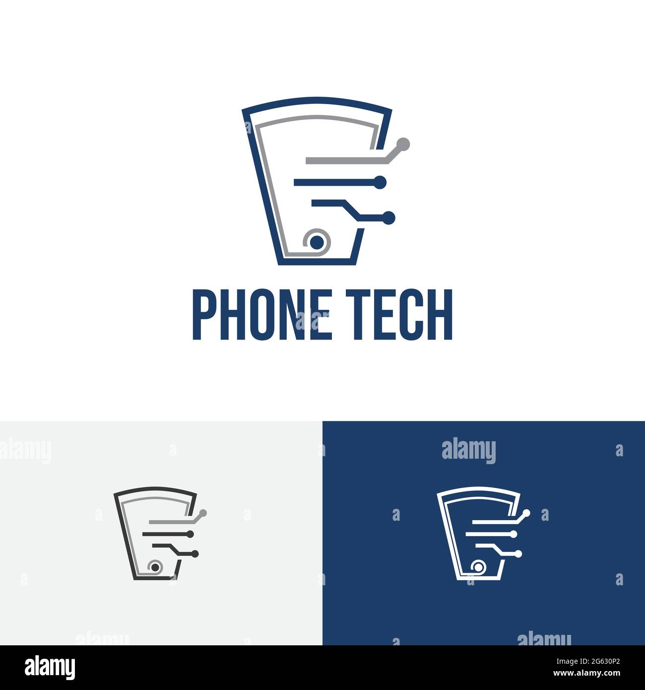 Mobile technology digital information Stock Vector Images - Alamy