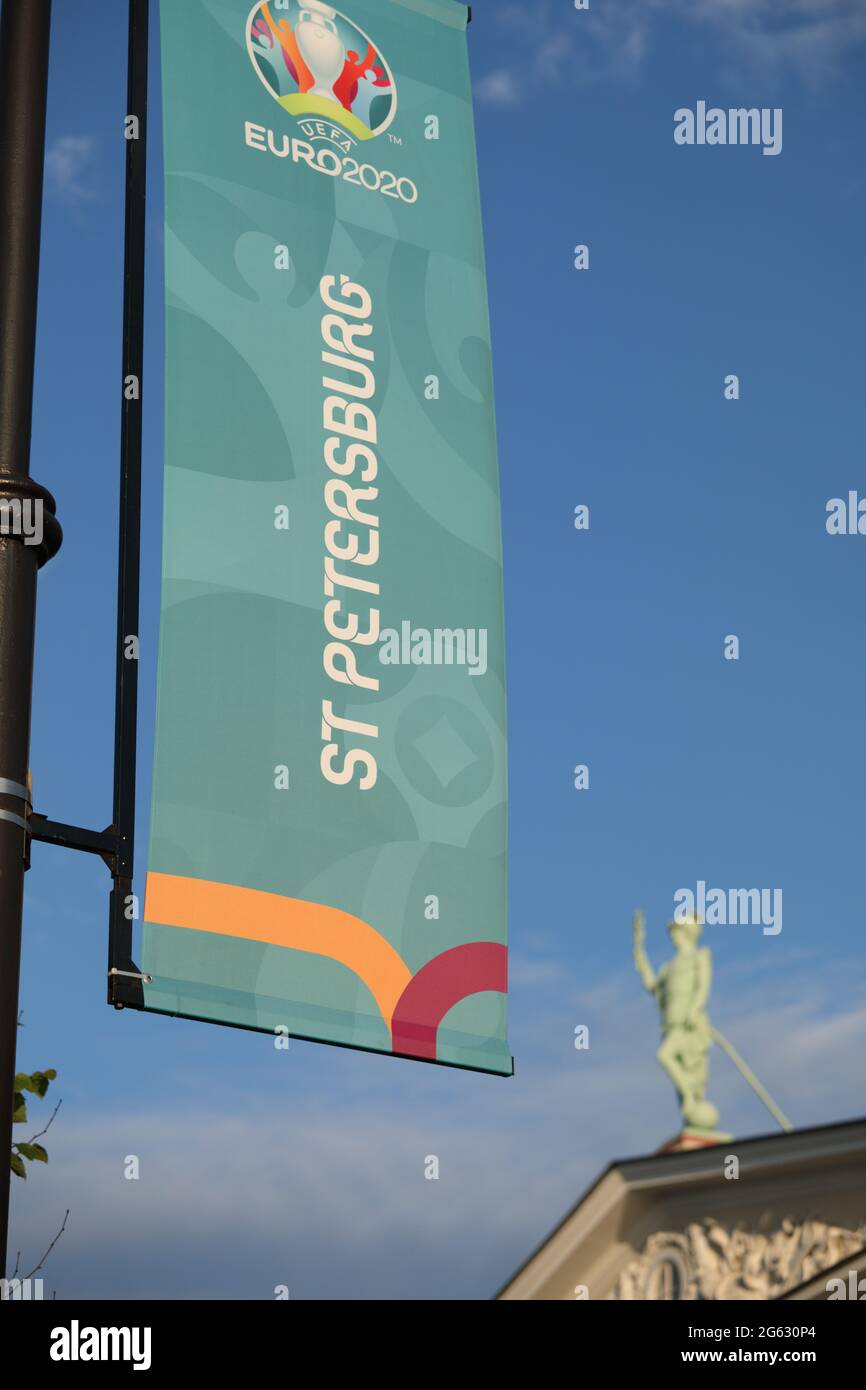 Uefa european championship 2020 football match hi-res stock photography ...