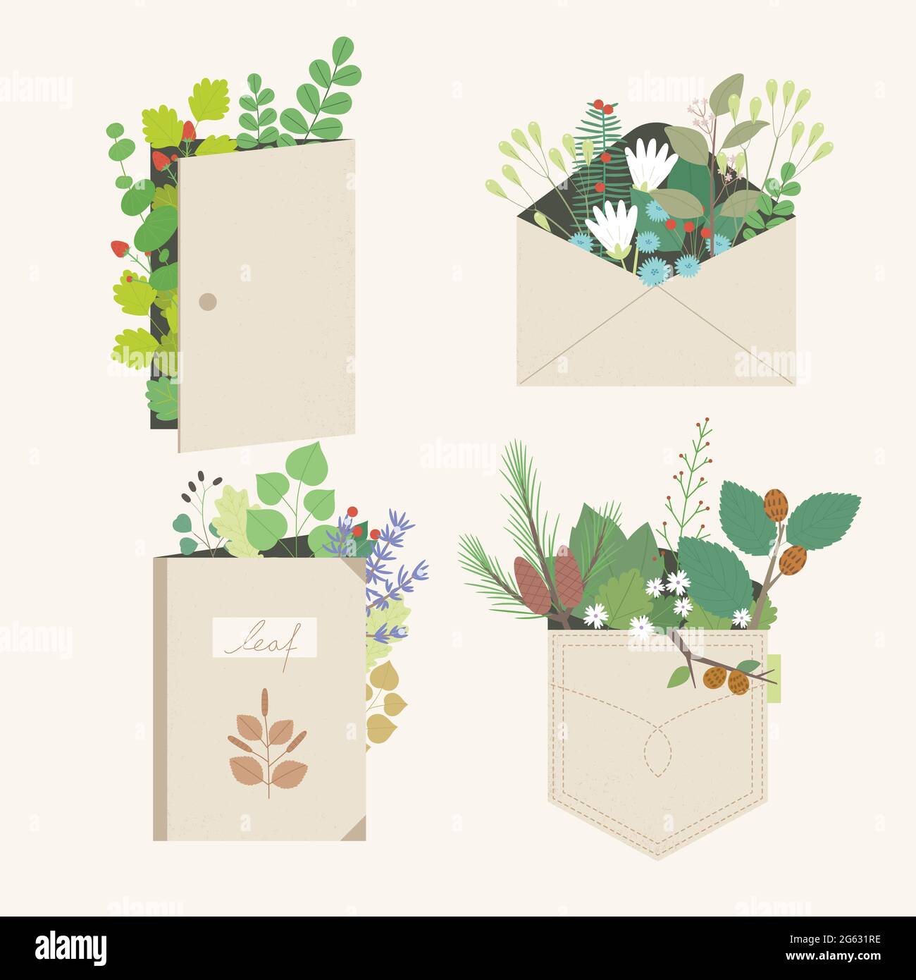 Open pocket Stock Vector Images - Alamy