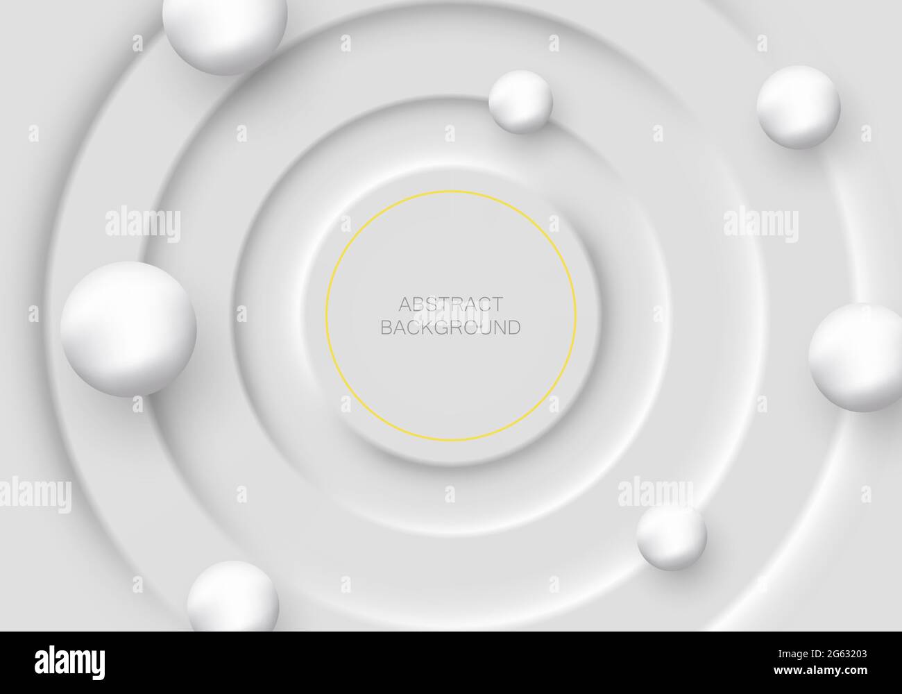 Abstract festive background in neomorphism style.Circles with shadow ...