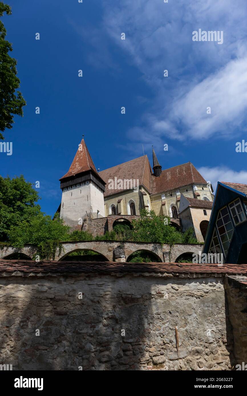 Biertan , Romania - June 26, 2021: Biertan Fortified Church, The Late ...