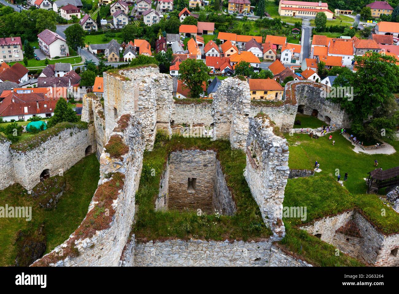 castle, Rabi, ruins (CTK Photo/Marketa Hofmanova Stock Photo - Alamy