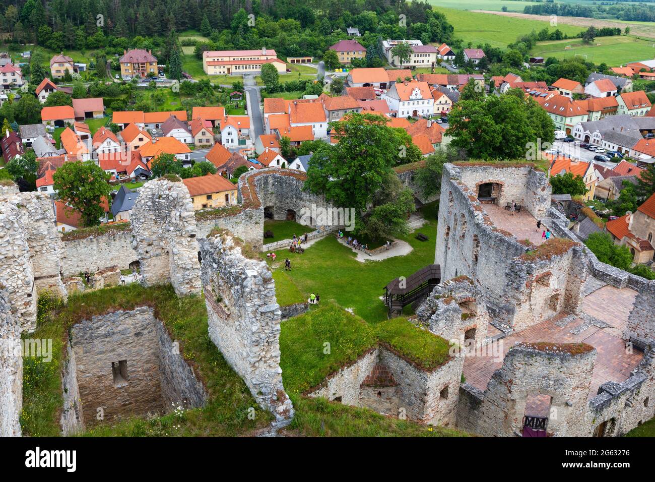 castle, Rabi, ruins (CTK Photo/Marketa Hofmanova Stock Photo - Alamy