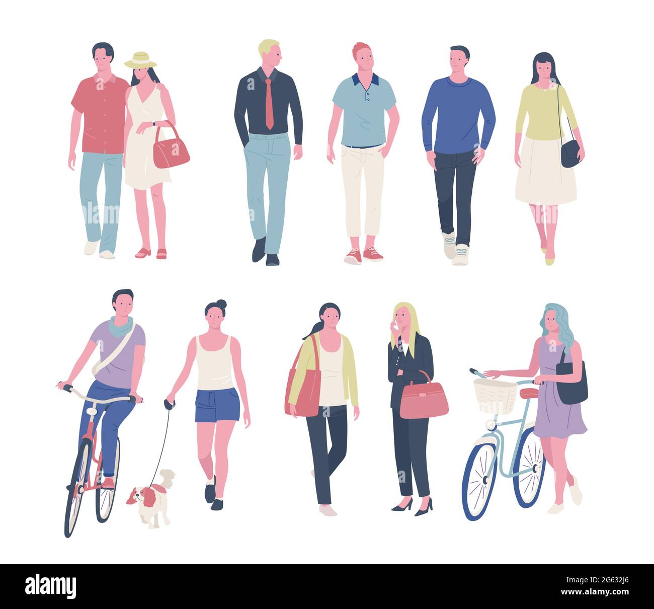 people character set Stock Vector Image & Art - Alamy