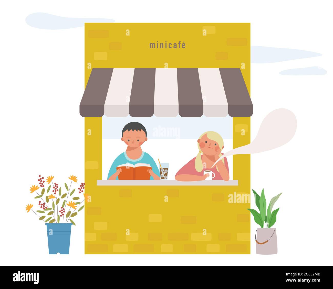 Mini so store Stock Vector Images - Alamy