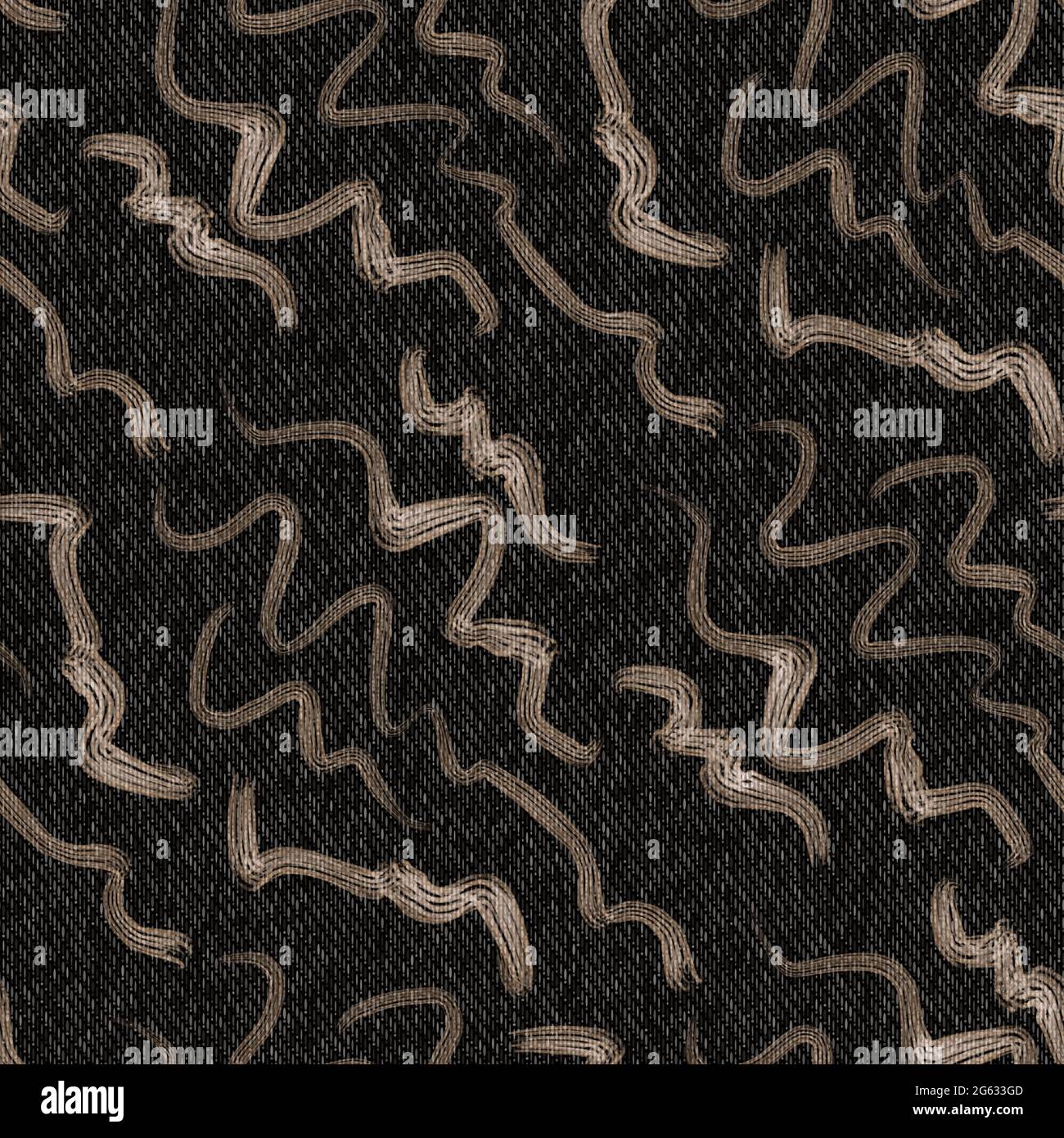Seamless tan neutral colored denim pattern design for print Stock Photo ...