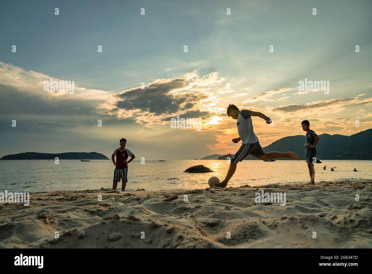 Koko beach on Cu Lao Cham island near Da Nang and Hoi An, Vietnam Stock ...