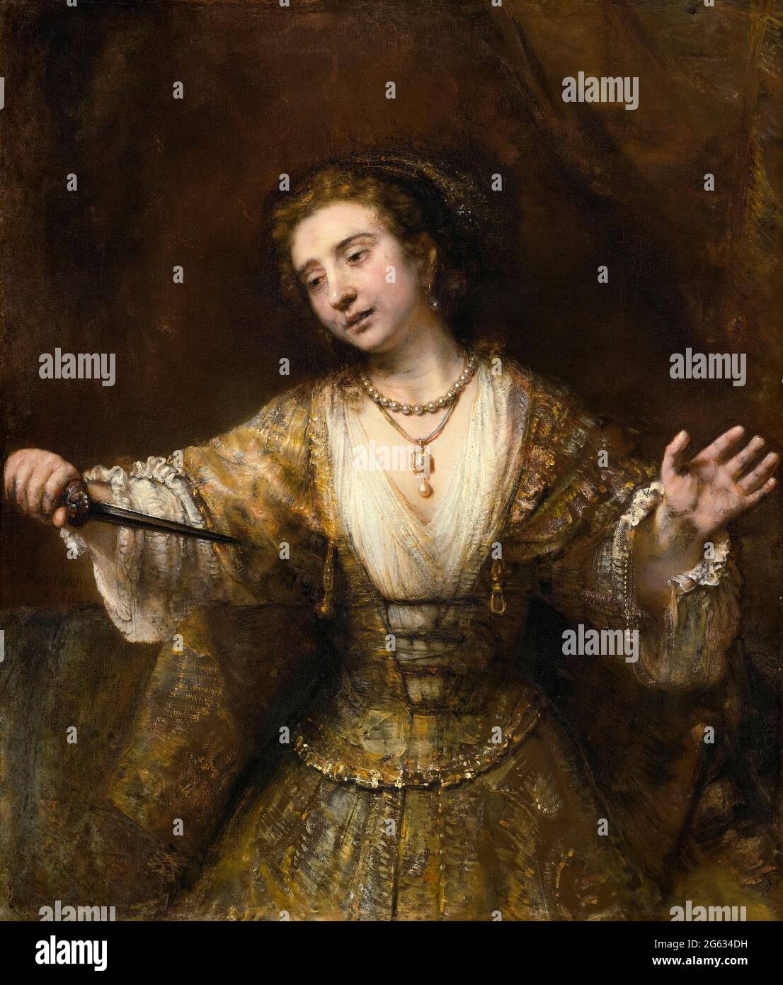 Lucretia rembrandt hi-res stock photography and images - Alamy