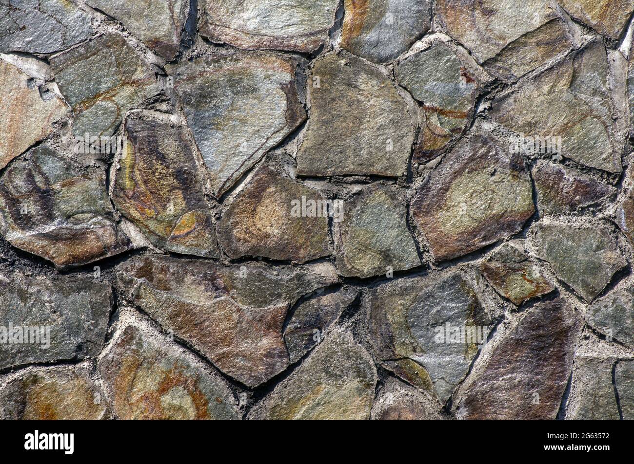 Volcanic stone slabs for natural walls. Natural background Stock Photo ...