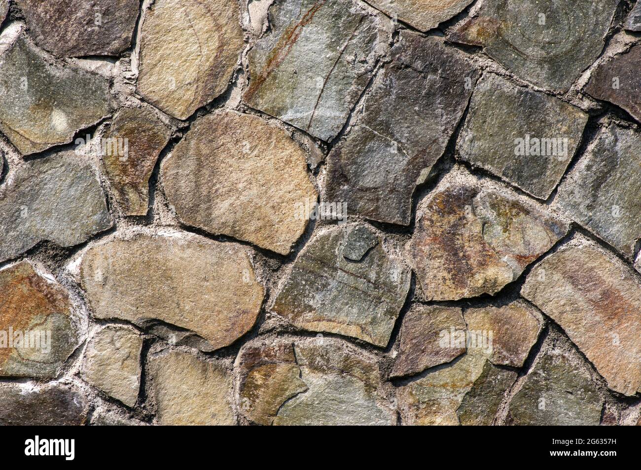 Volcanic stone slabs for natural walls. Natural background Stock Photo ...