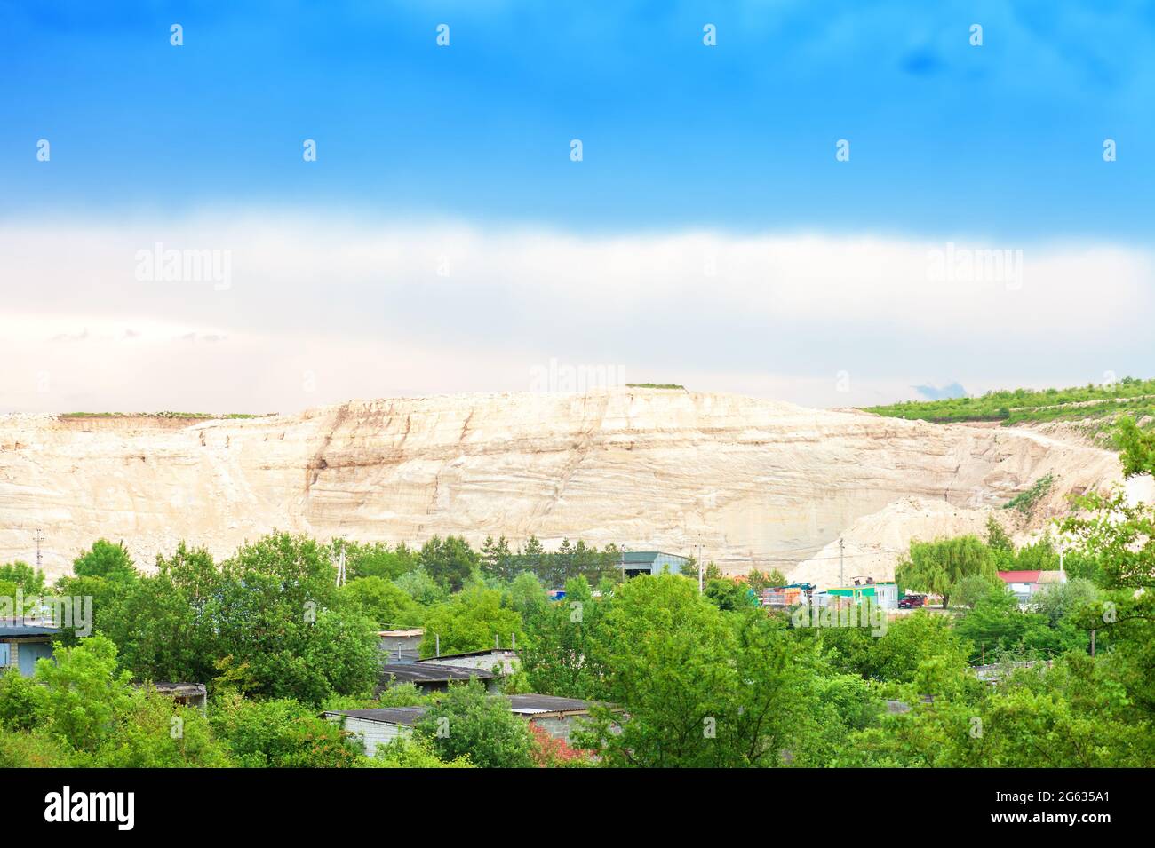 Sand pit gravel pile dune hi-res stock photography and images - Alamy