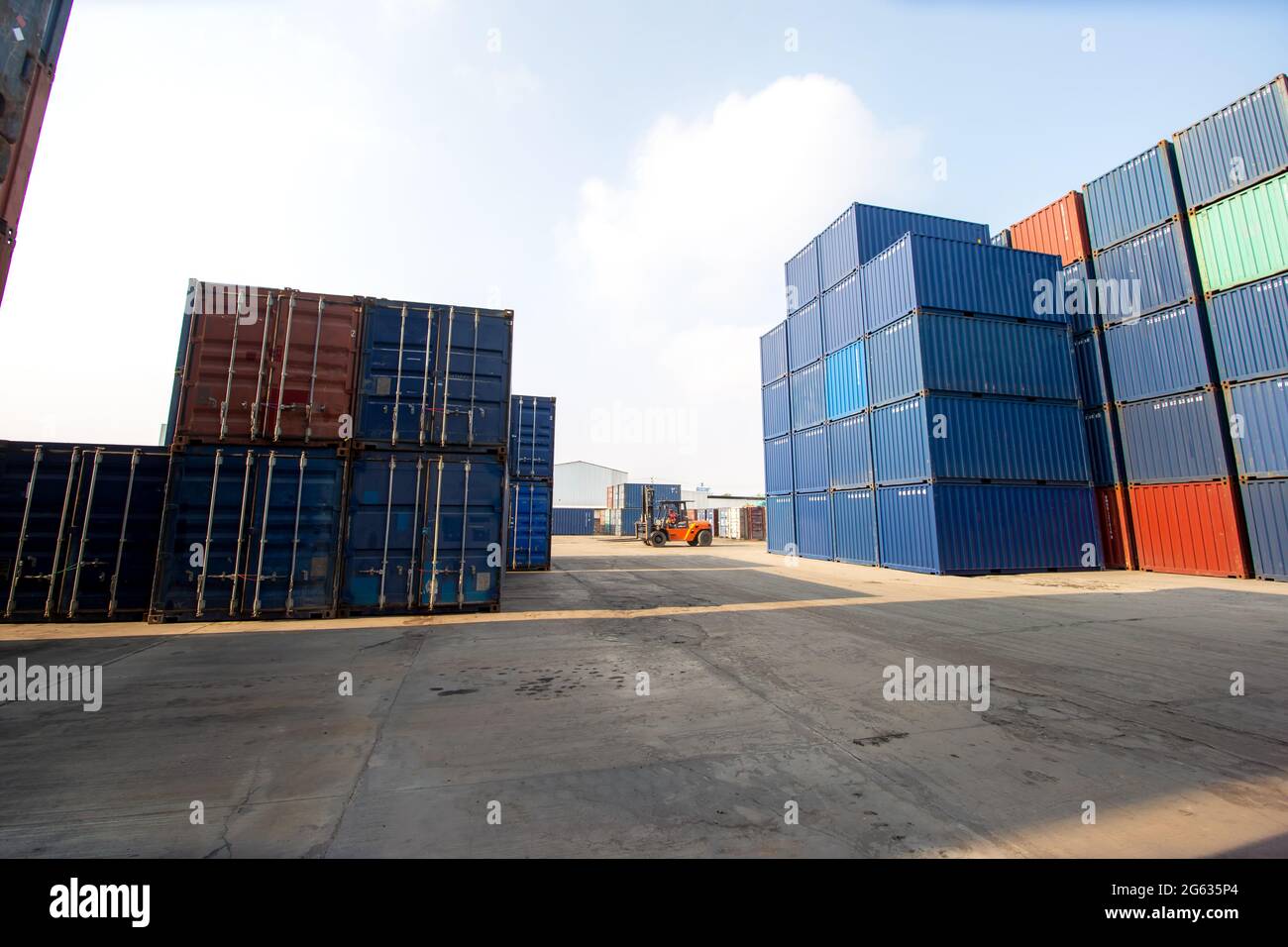 Container Cargo Port Ship Yard Storage Handling of Logistic ...