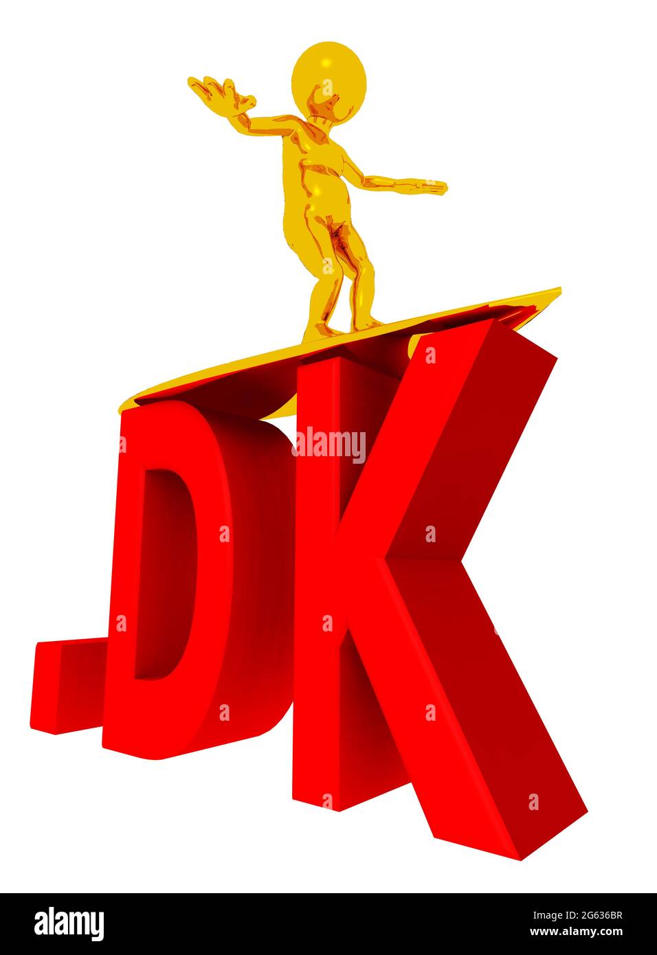 DK Top Level Domain of Denmark Stock Photo - Alamy