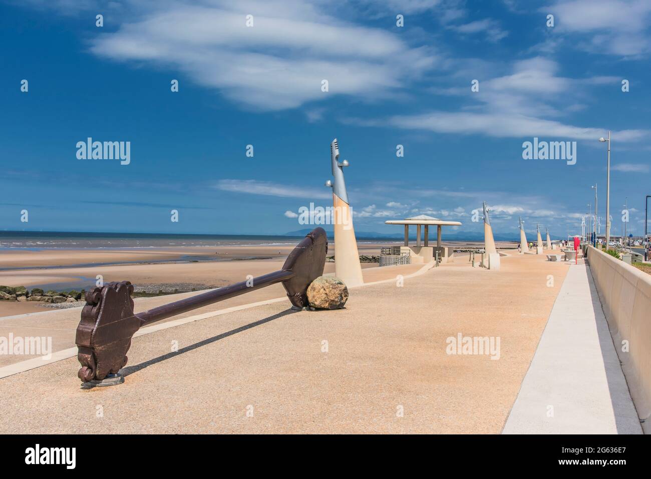 The image is of the Ogre Giant's Paddle on the promenade at Cleveleys ...