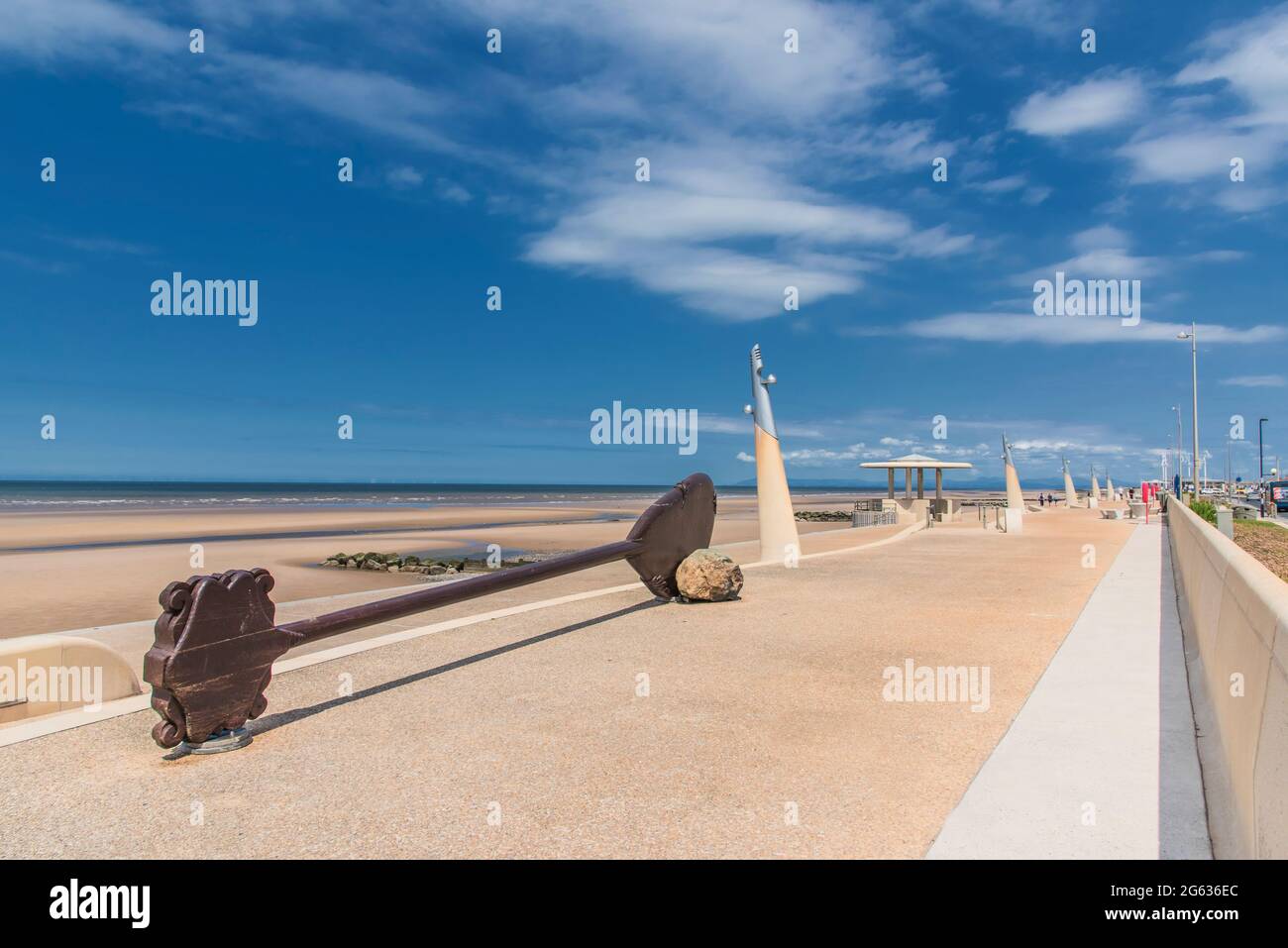 The image is of the Ogre Giant's Paddle on the promenade at Cleveleys ...