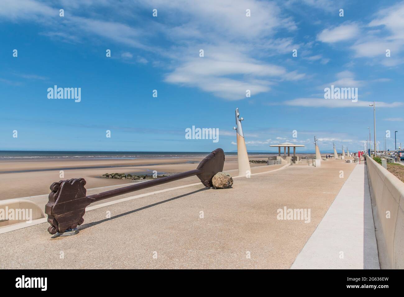The image is of the Ogre Giant's Paddle on the promenade at Cleveleys ...