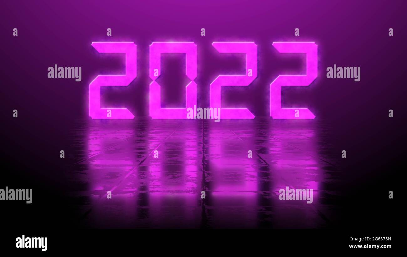 Year change 2022 - reflection effects on structured surface - year ...