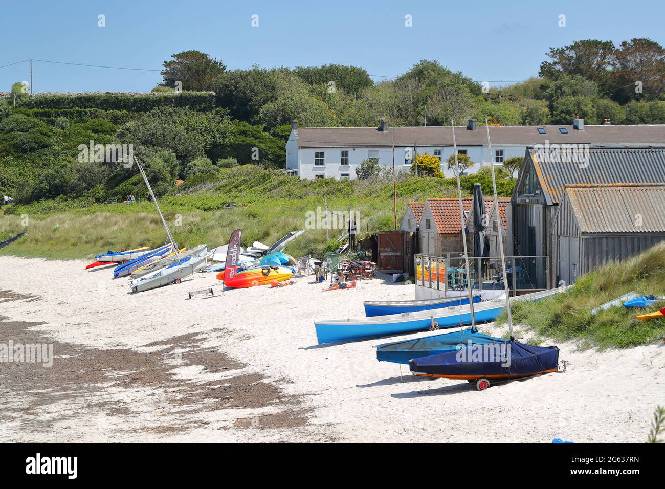 Scilly st mary's porthmellon hi-res stock photography and images - Alamy