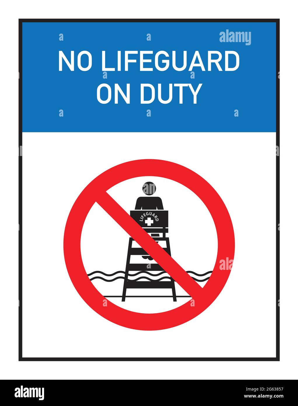 No swimming sign Stock Vector Images - Alamy