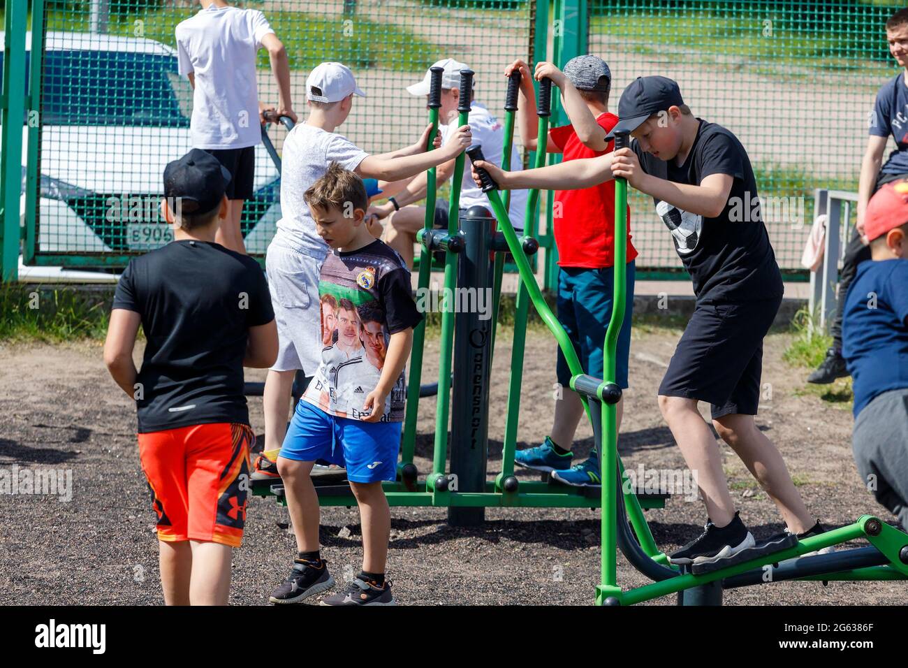 Children russia gymnastics hi-res stock photography and images - Alamy