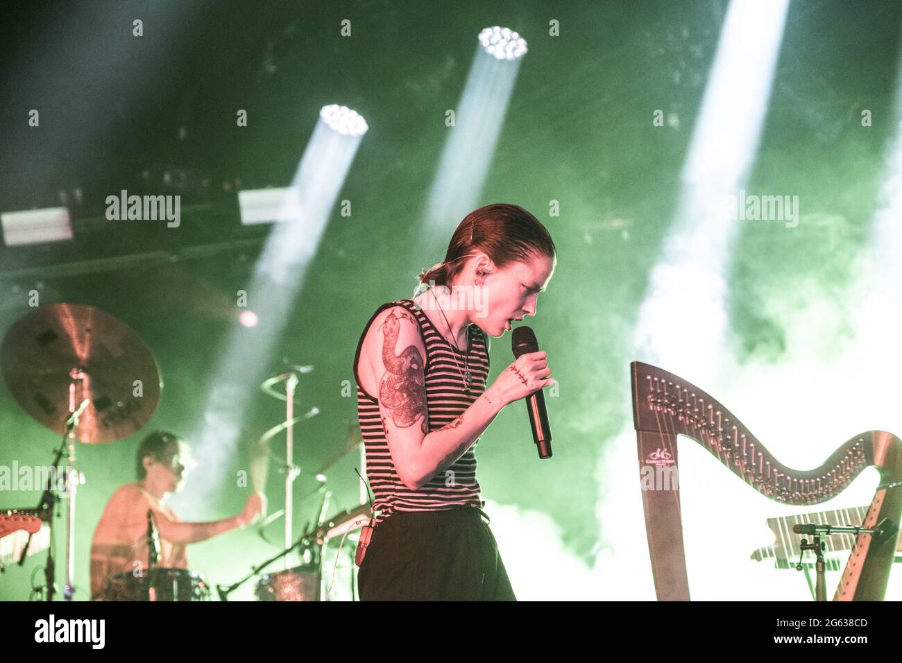 Roskilde, Denmark. 01st July, 2021. The Danish singer musician and ...