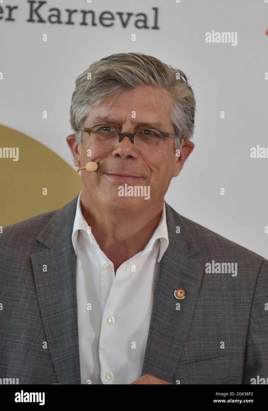 Cologne, Germany. 01st July, 2021. Heinz-Günther Hunold, President of ...