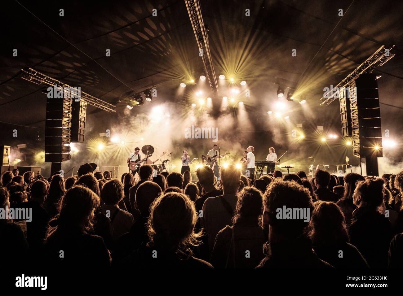 Roskilde, Denmark. 01st July, 2021. The Danish singer musician and ...