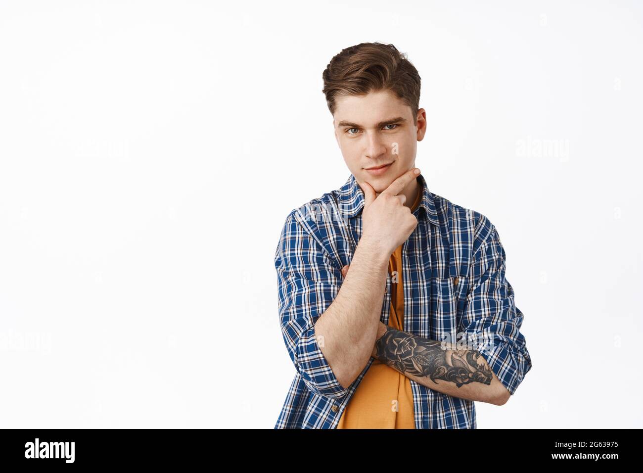 Raise eyebrow hi-res stock photography and images - Alamy